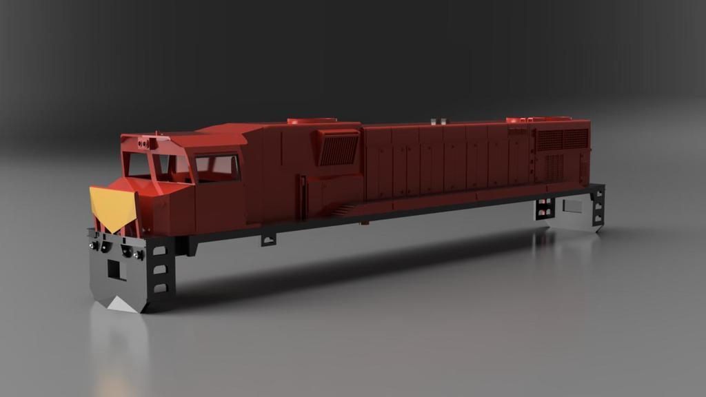 Free STL file Tasrail D Class locomotive 🚂・Model to download and 3D ...