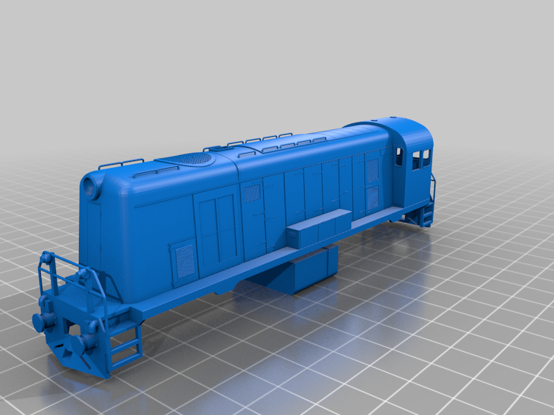 Free STL file TGR Y Class locomotive・3D printing model to download・Cults
