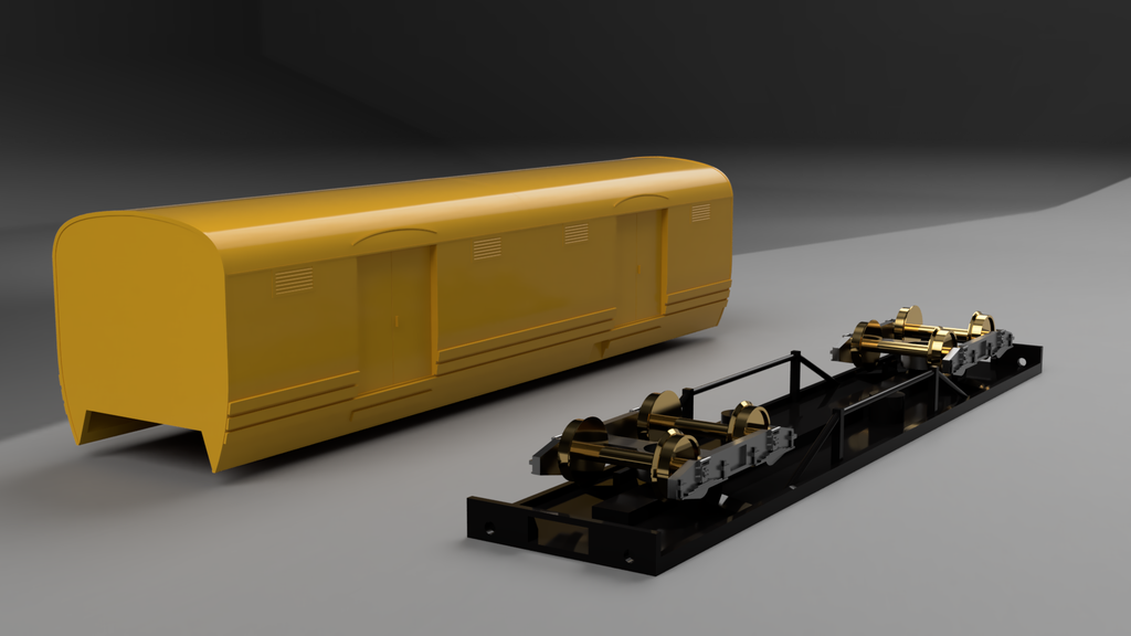 Fichier 3D gratuit Fourgon de marchandises TGR EEP Class 🎲・Modèle pour ...