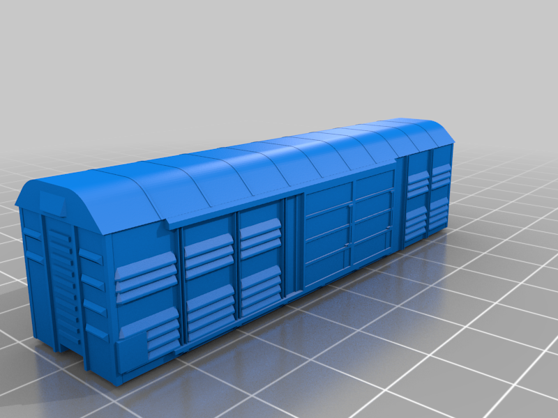 Free STL file V/Line VLCX Goods Van・3D printable design to download・Cults