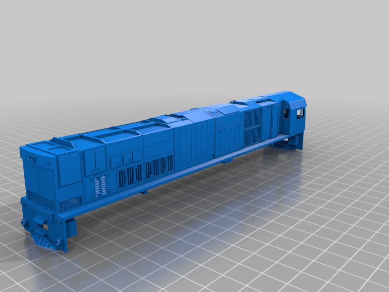 Free STL file Tasrail TR Class Locomotive・Design to download and 3D ...