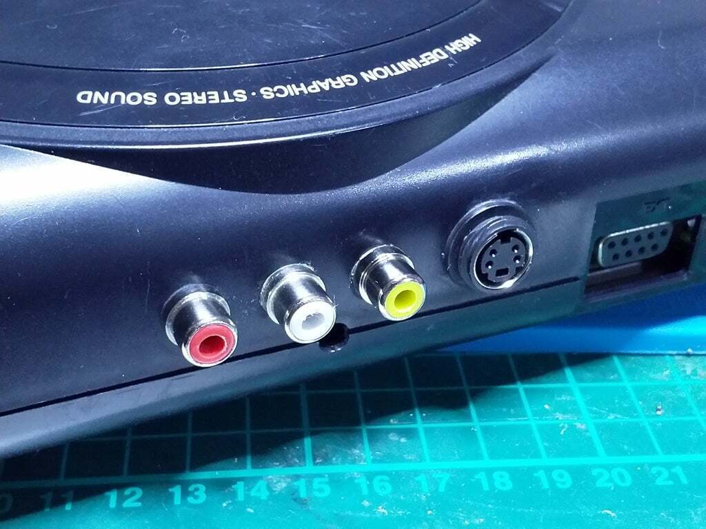 Free STL file Sega Mega Drive/Genesis AV drill jig template・3D ...