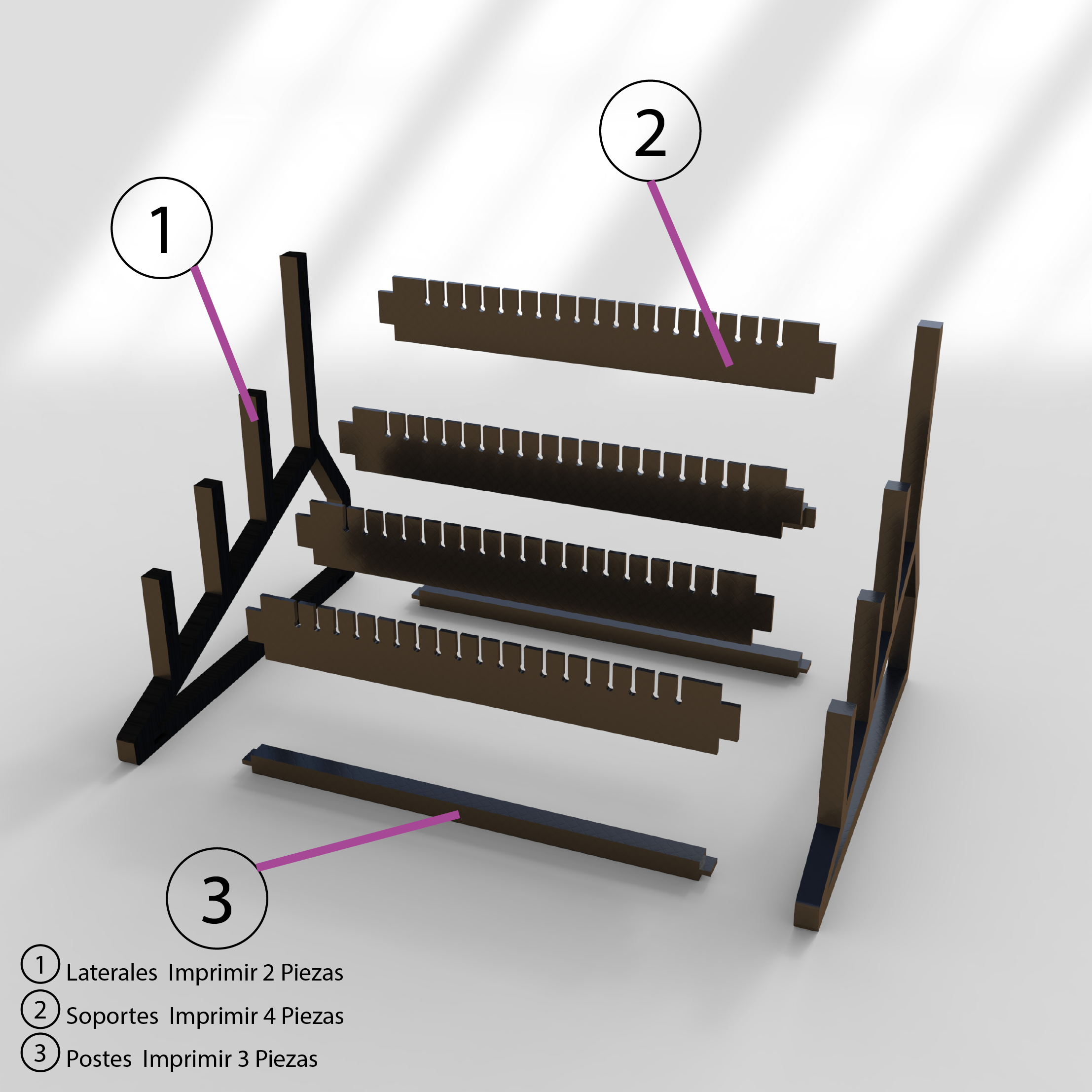 STL file Earrings Stand・3D printable model to download・Cults