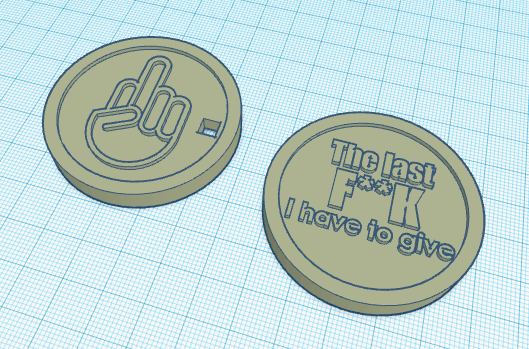 STL file Funny Coin・3D printing model to download・Cults