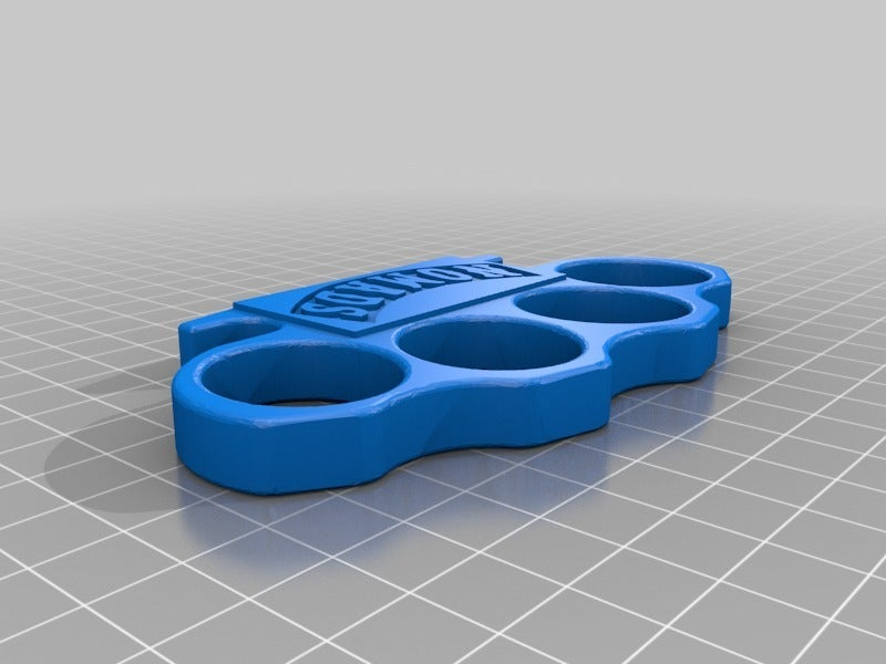 Free STL file Nomad Brass Knuckles・3D printing design to download・Cults