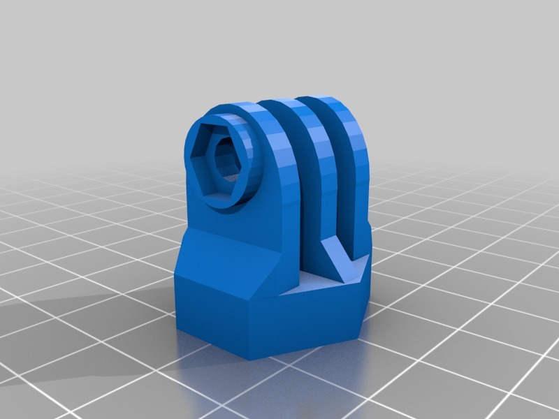Free 3D file GoPro Mount・3D printable object to download・Cults