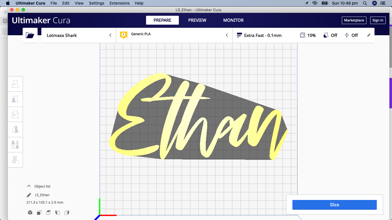 STL file Name Plaque Ethan・Design to download and 3D print・Cults