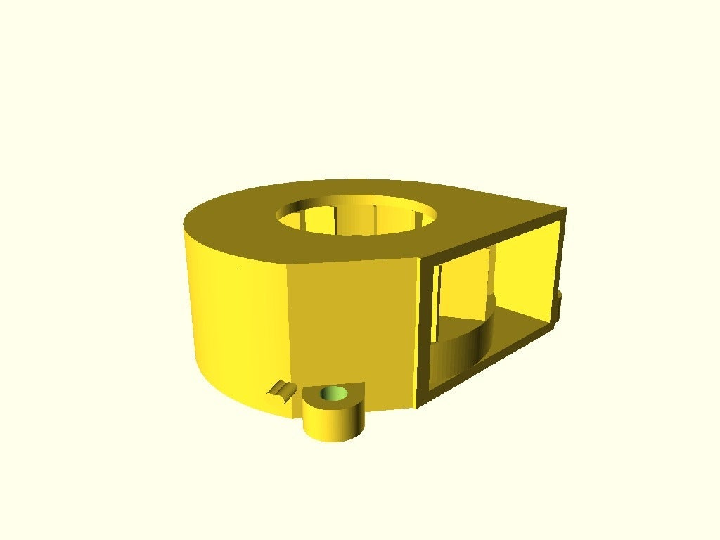 Free STL file SEPA TFB45A 45mm radial fan model for mockups・3D print ...