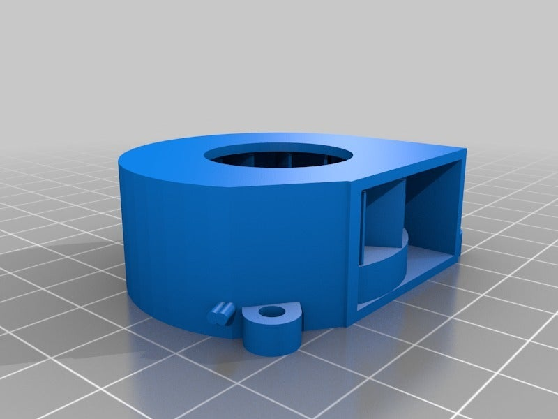 Free STL file SEPA TFB45A 45mm radial fan model for mockups・3D print ...