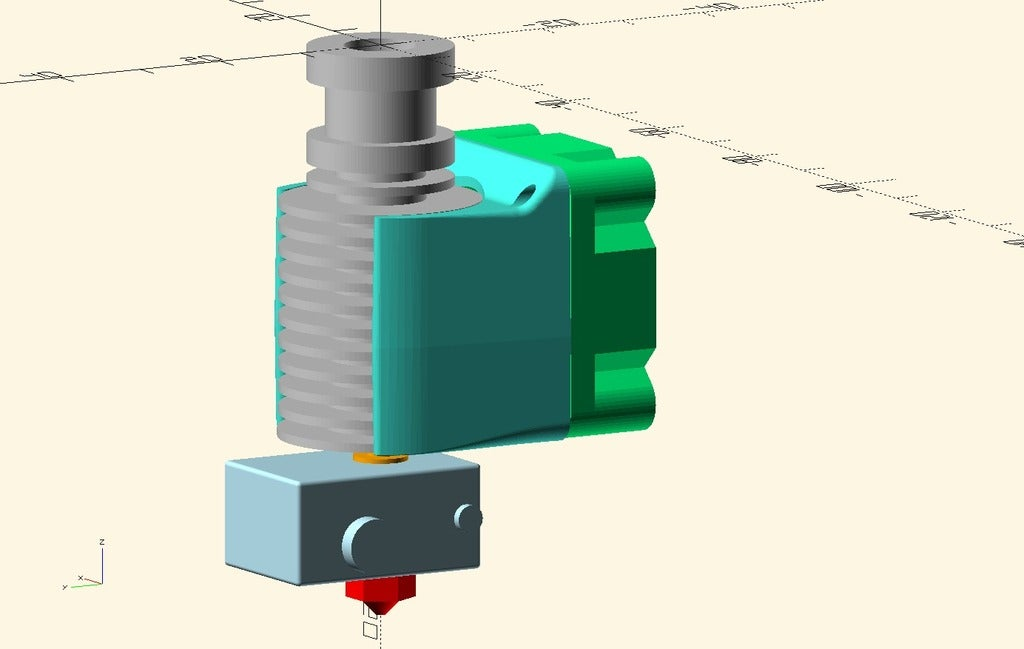 E3d V6 Heatsink Dimensions Compare | www.pinnaxis.com