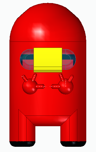 Free STL file Inoccent Among Us Keychain・3D printable model to download ...