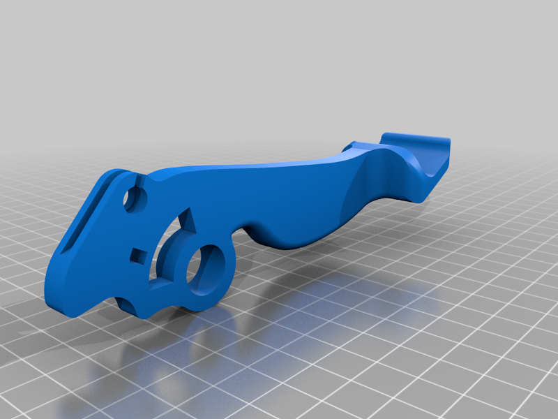 Free STL file Toyota ae111(terra) tailgate inner opening handle・3D ...