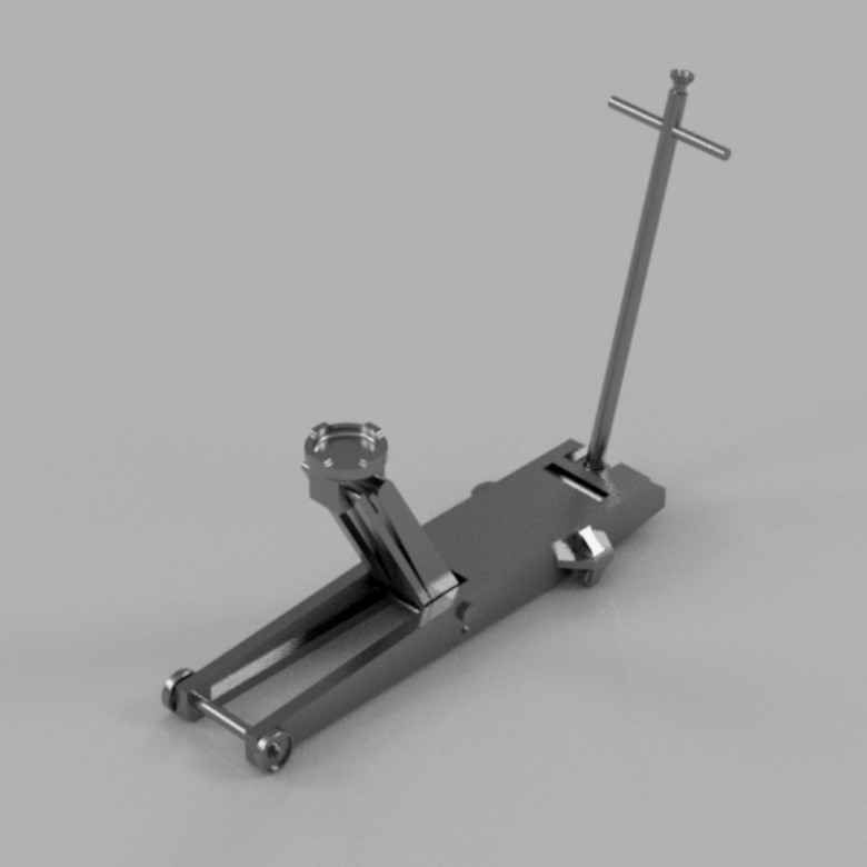 STL file 1/24SCALE FLOOR JACK(Liftup)・3D printing design to download・Cults