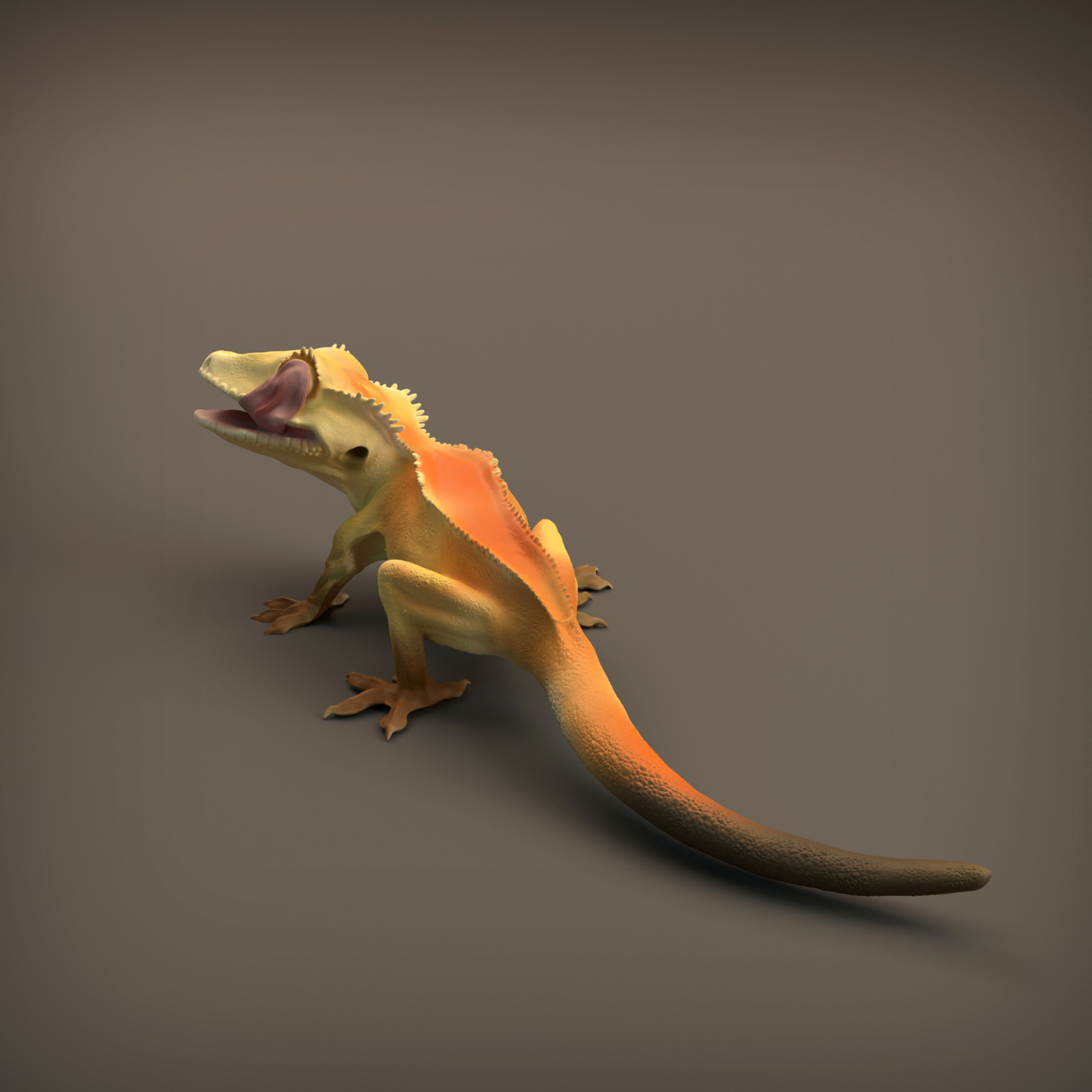 3D file Crested Gecko 🦎・Model to download and 3D print・Cults