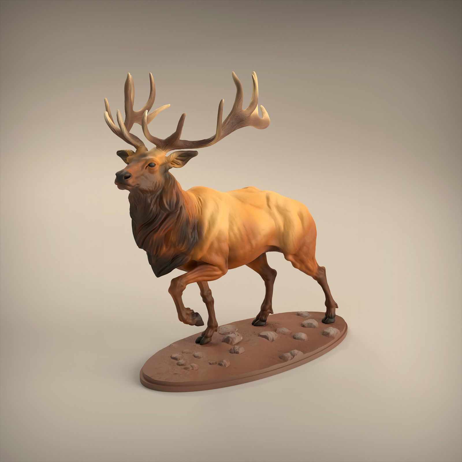 3D file Elk・3D printing template to download・Cults