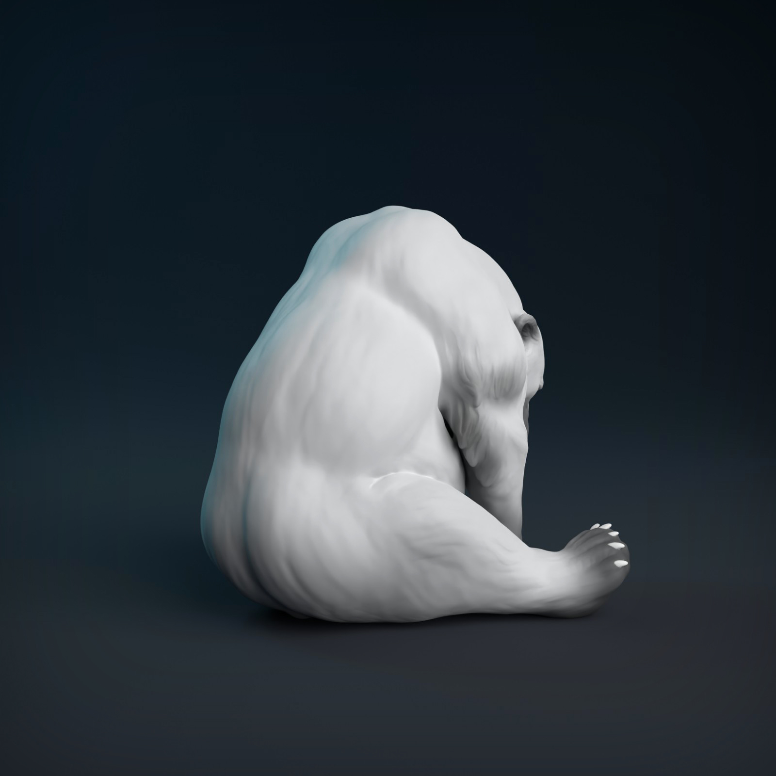 STL file Polar Bear・3D print model to download・Cults