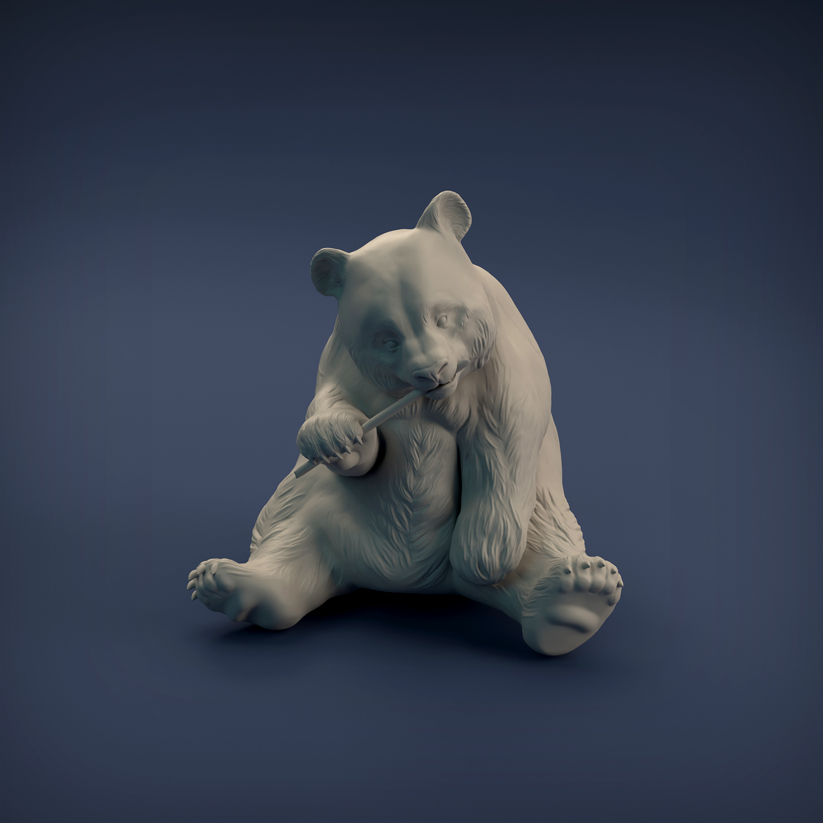 3D file Giant Panda・Model to download and 3D print・Cults