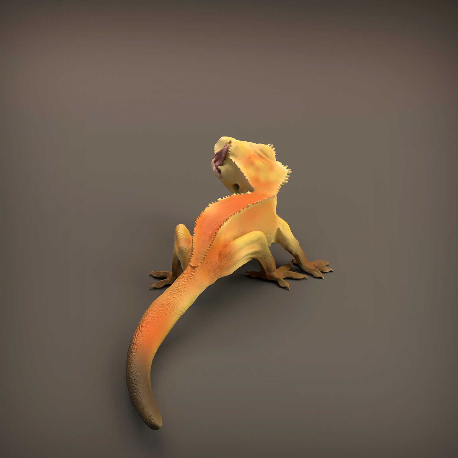 3D file Crested Gecko 🦎・Model to download and 3D print・Cults