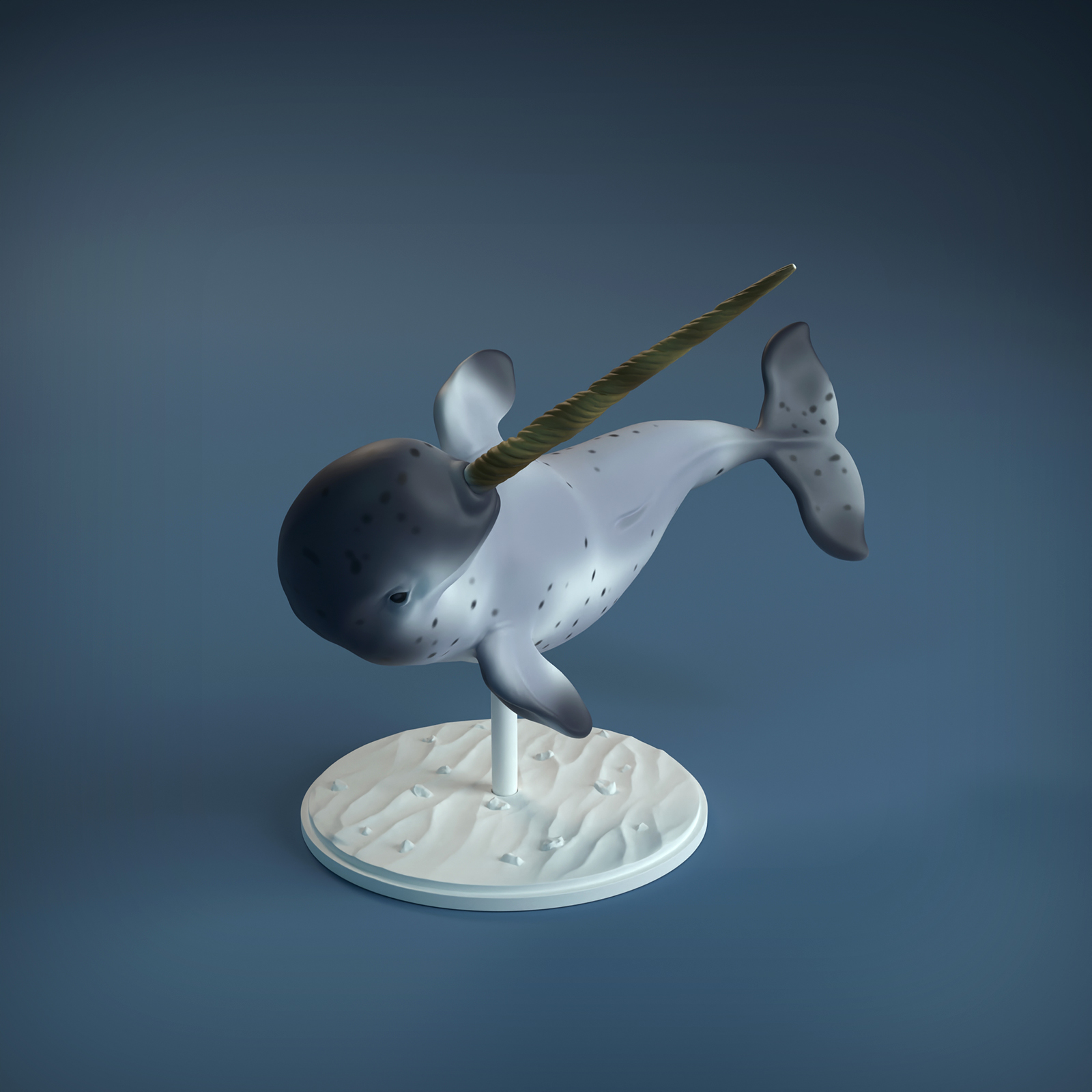 Archivo 3D Narwal・Modelo imprimible en 3D para descargar・Cults