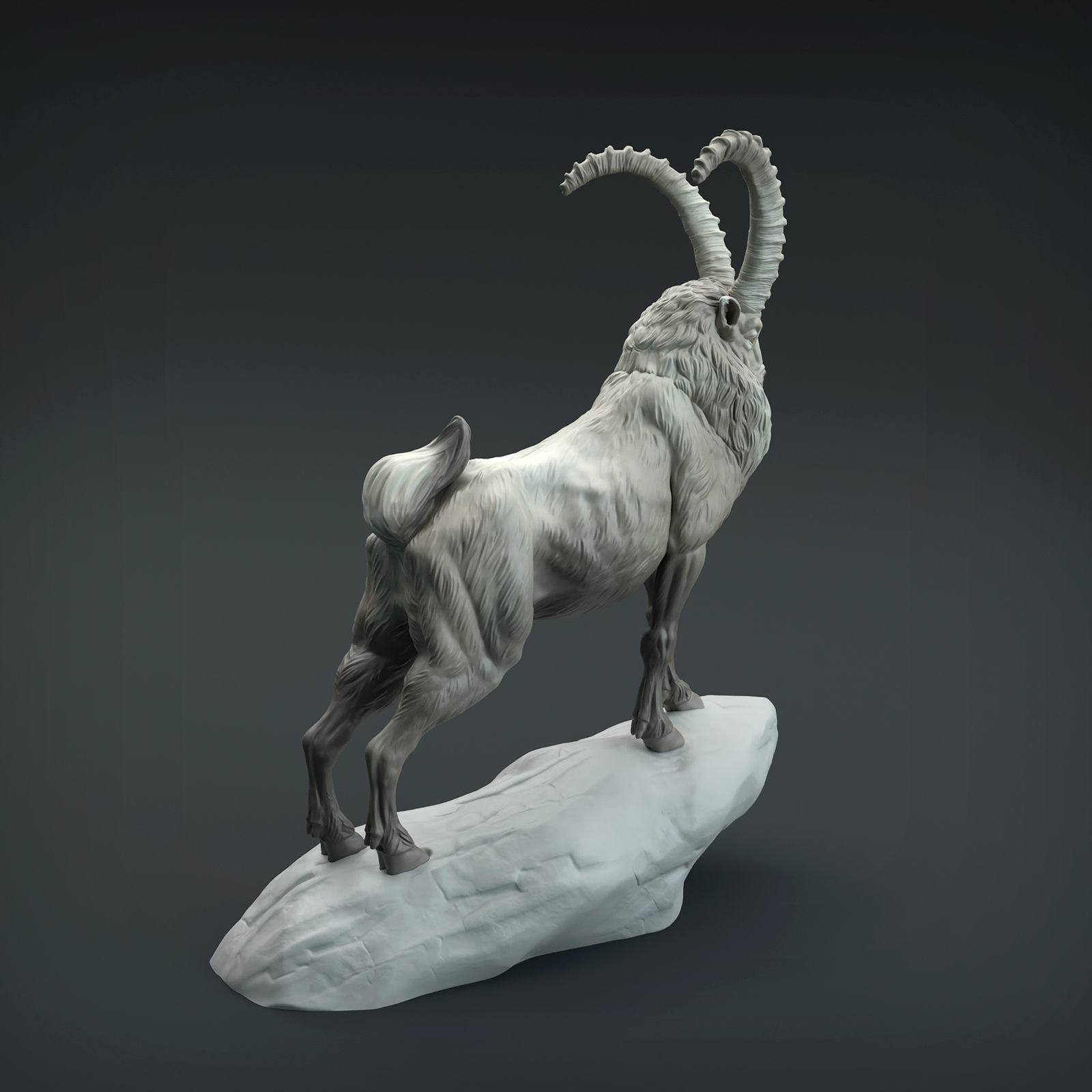 3D file Siberian Ibex・3D printer design to download・Cults
