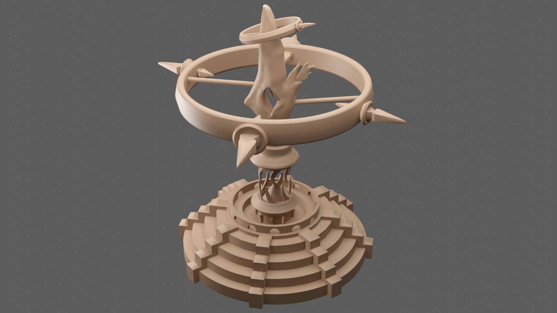 Файл STL Final Fantasy Aetheryte Crystal printable・Шаблон для 3D-печати ...