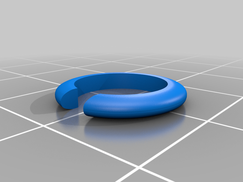 Free STL file 1/2" impact driver retainer ring・3D printer design to ...