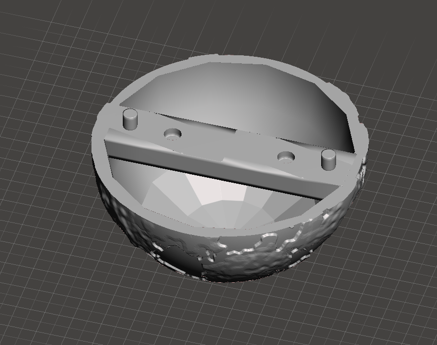 STL file BFG / Star Wars Armada Planet Land/Water 2 (supported) ⭐ ...