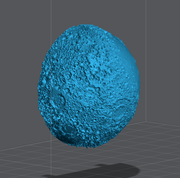 STL file BFG / Star Wars Armada Moon (Earth) (supported)・Model to ...