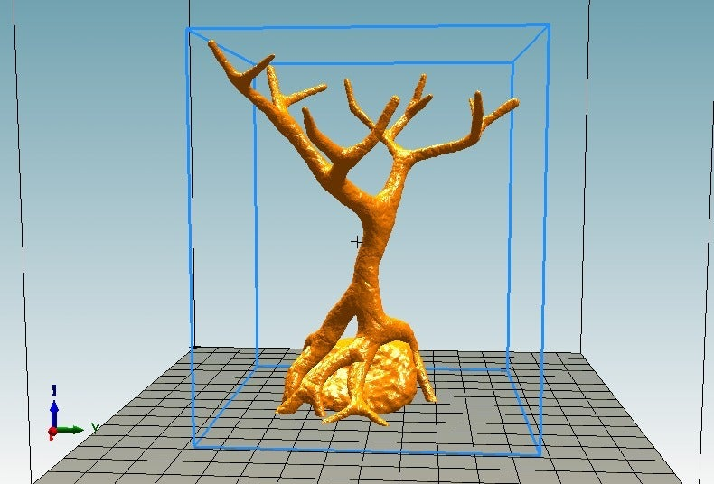 Free STL file Tabletop jungle tree_01・3D print model to download・Cults