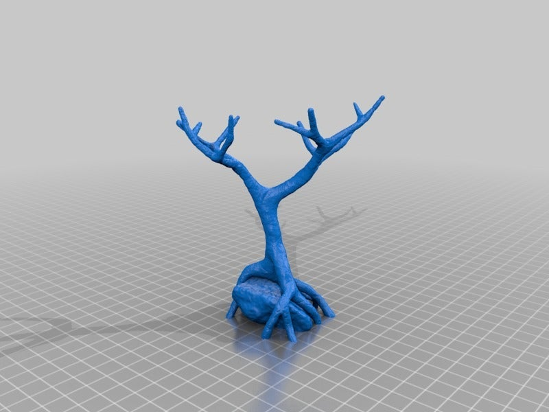 Free STL file Tabletop jungle tree_01・3D print model to download・Cults
