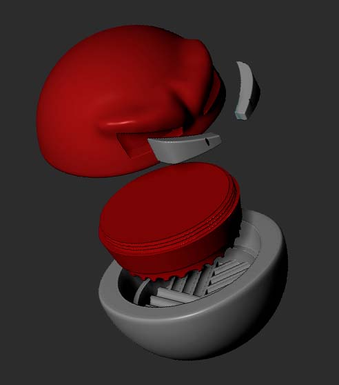 STL file Voltorb Grinder・3D printer model to download・Cults