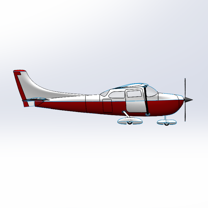 Файл STL 3D Aircraft・Модель 3D-принтера для загрузки・Cults