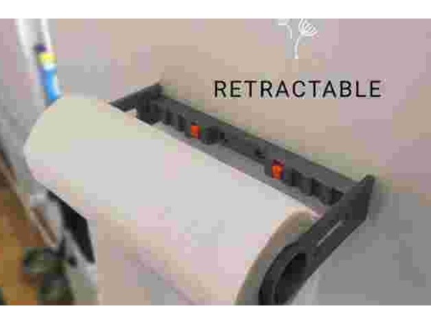 Free STL file Paper towel holder・Design to download and 3D print・Cults