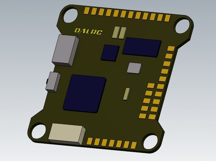 Free STL file DALRC ESC and Flight Control Board・Model to download and ...