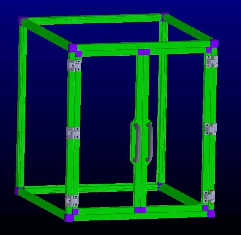 Free STL file ANY 3D PRINTER FULLY PRINTABLE ENCLOSURE FRAME 🖨️・3D ...