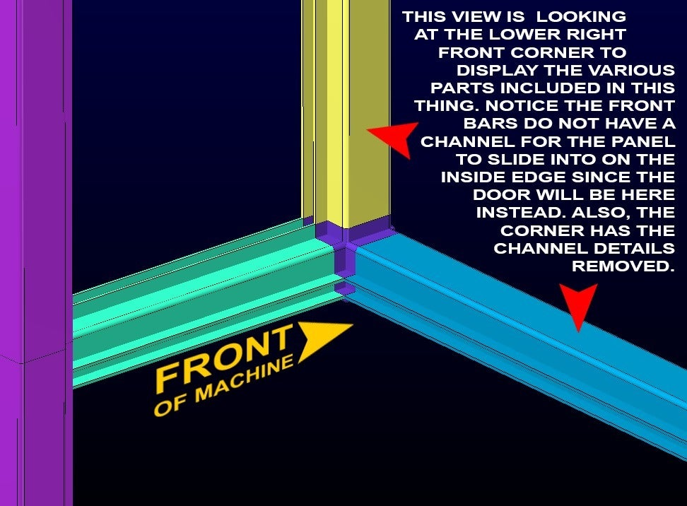 Free STL file ANY 3D PRINTER FULLY PRINTABLE ENCLOSURE FRAME 🖨️・3D ...