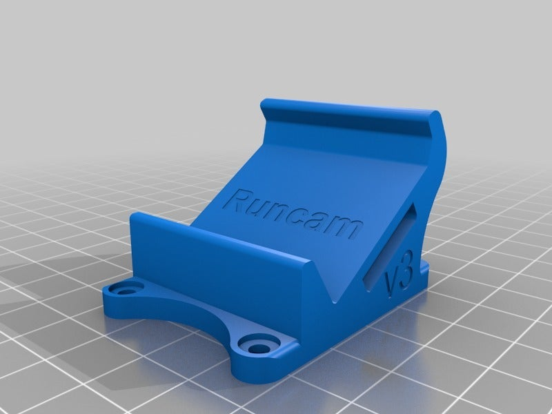 Free STL file Runcam 5 mount for TBS Source One 🚁・3D printer design to ...