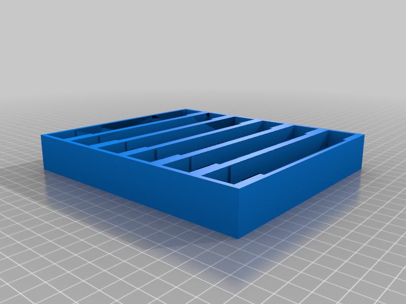 Free 3D file No Logo Super Nintendo Cartridge Holder (2 Slot, 6 Slot ...