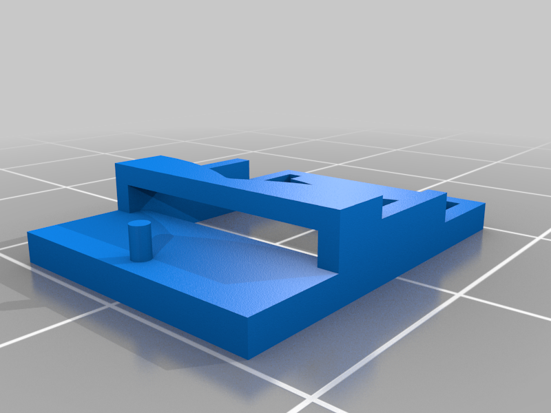 Free 3D file PORTAGANCIO NEM 362 H0 - NEM 362 H0 coupling support・3D ...