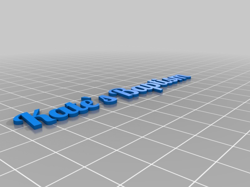 Free STL file Keychain・Object to download and to 3D print・Cults