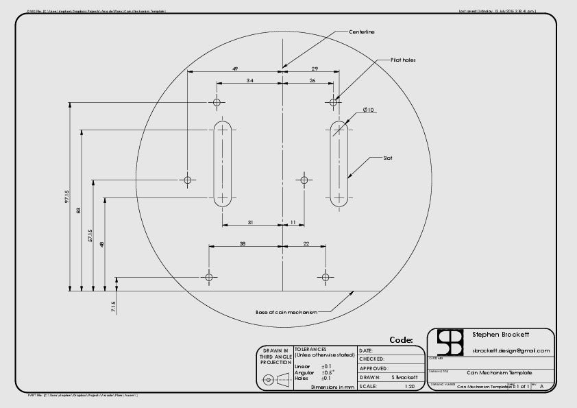 Free STL file Arcade Coin Mechanism・3D printable object to download・Cults