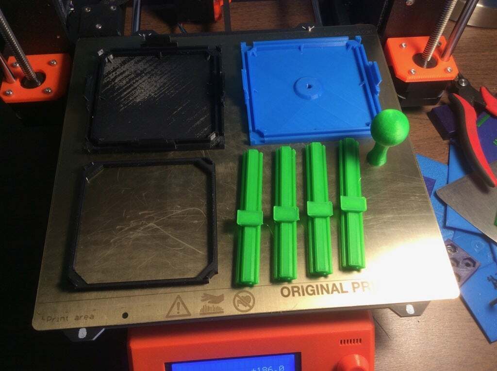 Free STL file Modular Snap-Together Box・Template to download and 3D ...