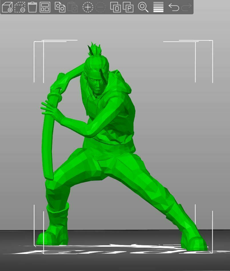 Free 3D file Freefire Character - Hayato (Low Poly)・3D printer model to ...