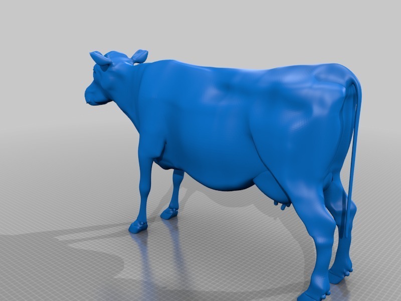 Free 3D file A Cow model for a 3d printer・3D printable object to ...