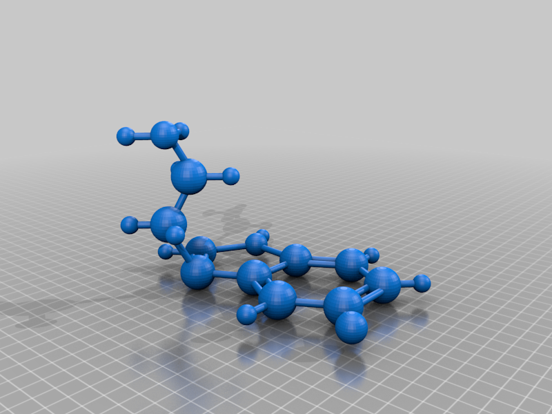 Free STL file Molecules I Like in 3D・Design to download and 3D print・Cults