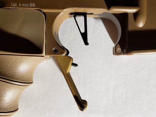 STL file Airsoft Trigger Guard w/ Hard Stop・3D print design to download ...