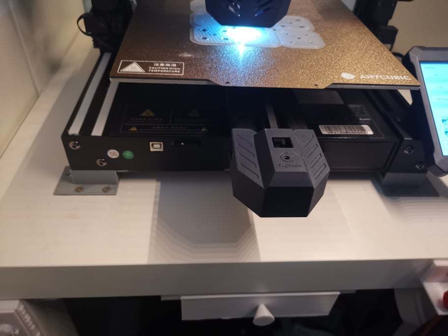 Free STL file Anycubic Vyper base plates extension for fan 80x80x25・3D ...