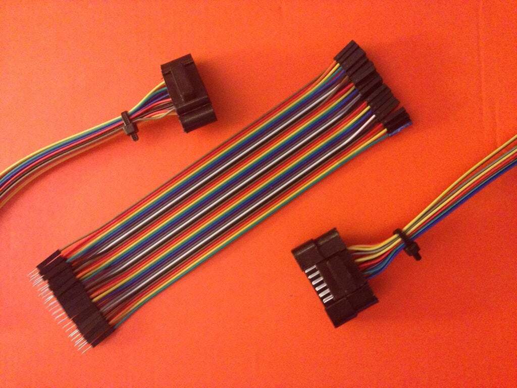 Free STL file Group Connector for Dupont Wires・Model to download and 3D ...