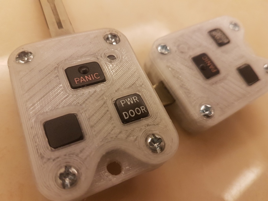 Free STL file Lexus Key Fob (3 buttons)・3D printer design to download・Cults