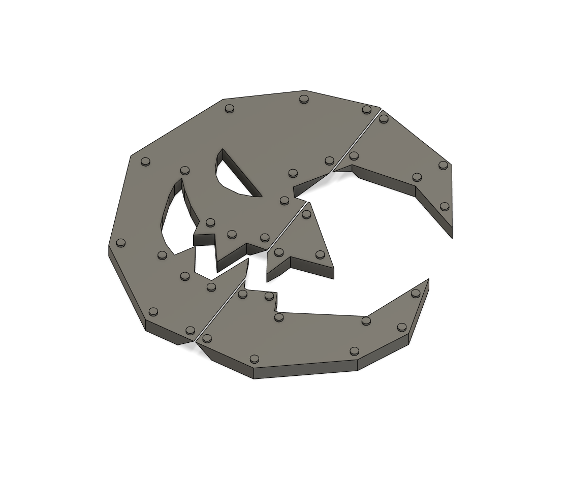 Free STL file Bad Moons Orkanaut Door Glyph 🚪・Object to download and to ...